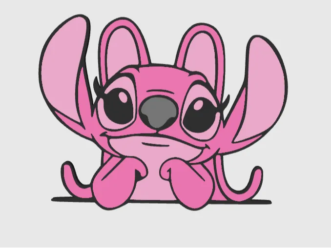 Disney Angel 2D Design by Pratisway - MakerWorld