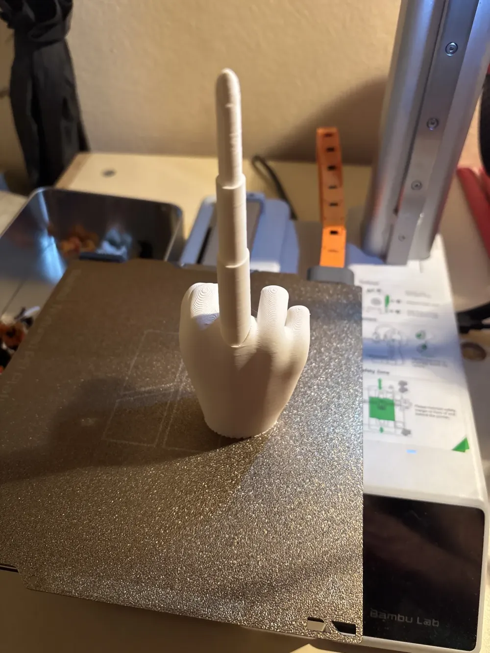middle finger extendable by middle finger MakerWorld: Download Free 3D ...