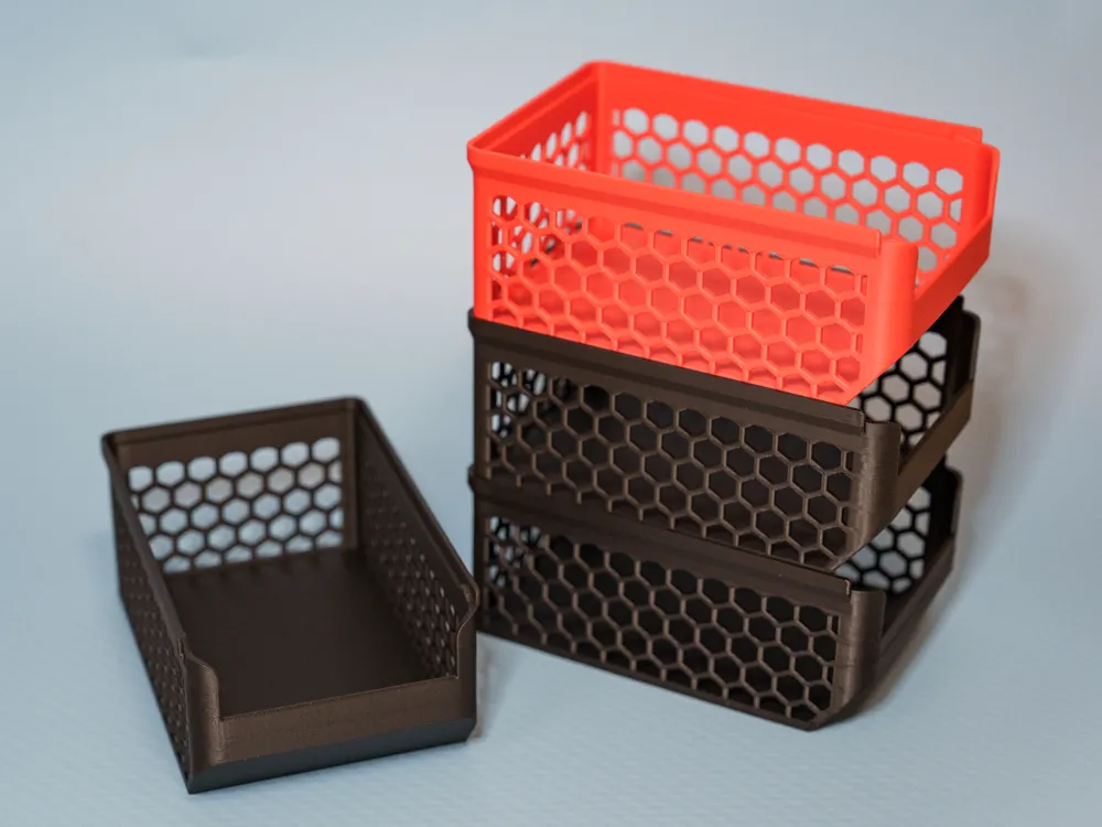 Stackable Honeycomb Storage Box - Free 3D Print Model - MakerWorld