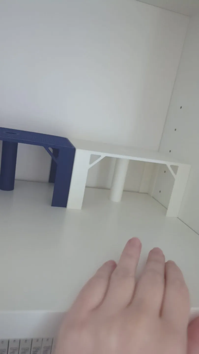 Manga Book second row riser shelf for Ikea Billy by Crisio - MakerWorld