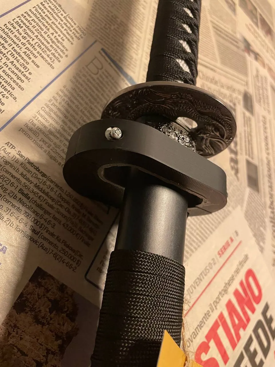 Vertical Katana Wall mount by Salvo_99 MakerWorld: Download Free 3D Models