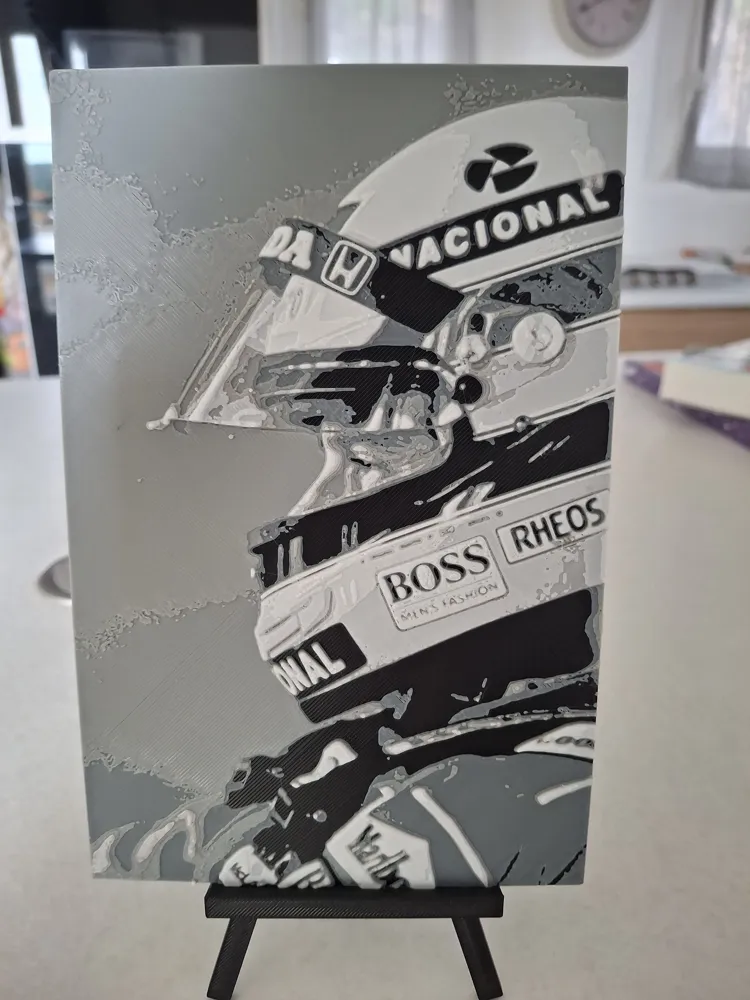 Ayrton Senna Hommage - Free 3D Print Model - MakerWorld