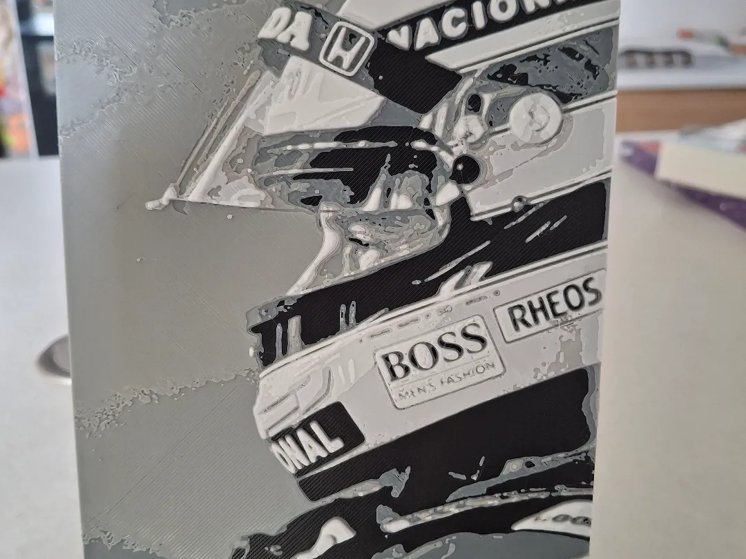 Ayrton Senna Hommage - Free 3D Print Model - MakerWorld