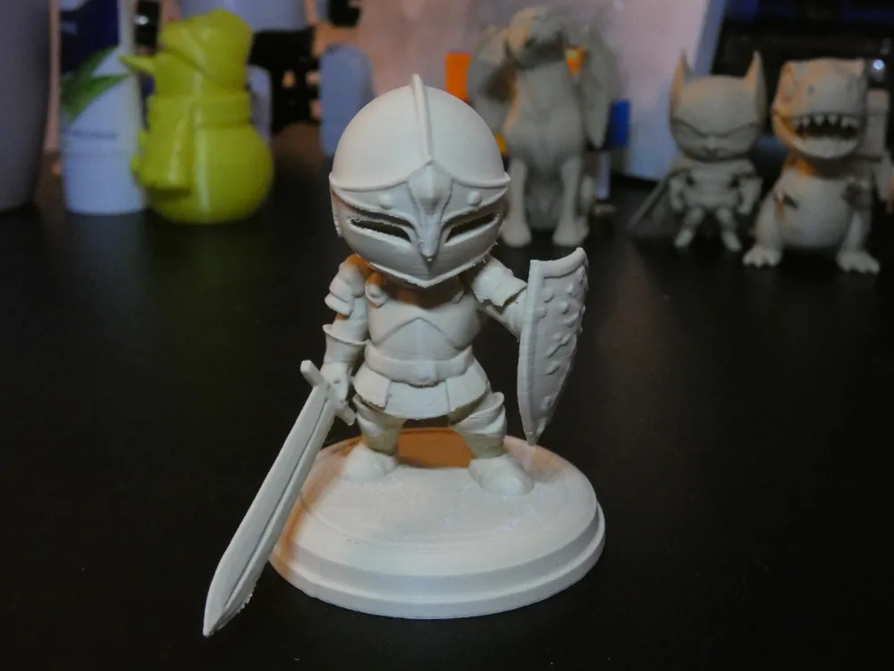 Chibi Knight Statue – Cute Armored Figure by FilipP94MakerWorld ...