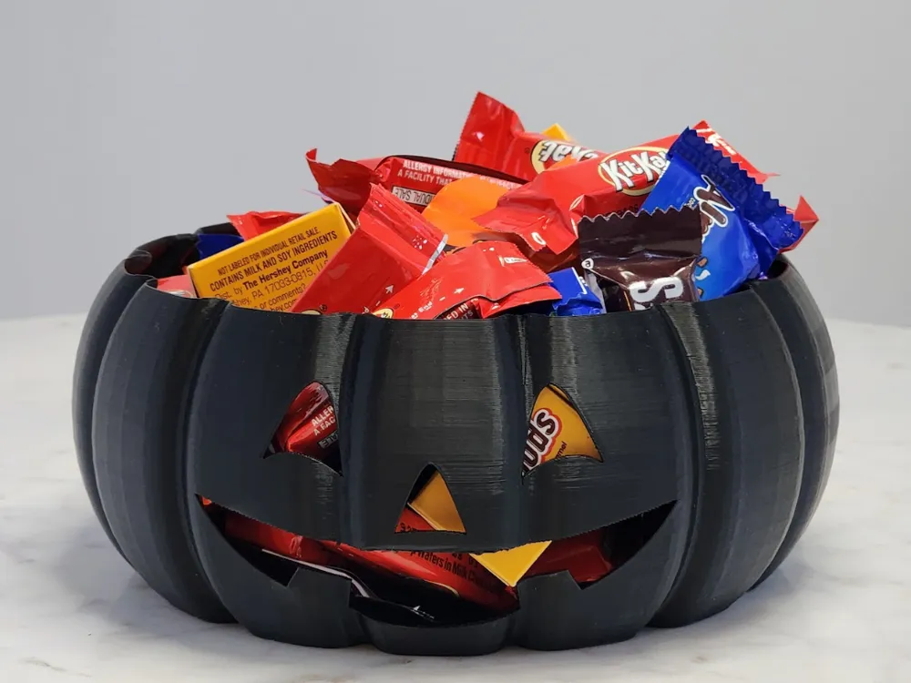 Pumpkin Candy Bowl by Print Design - MakerWorld