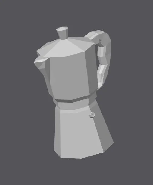Greca de Cafe_Moka coffee pot keychain by Sarobey MakerWorld: Download Free 3D Models