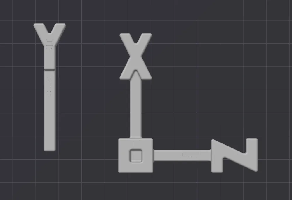 XYZ robotics axis by d.01101001 - MakerWorld