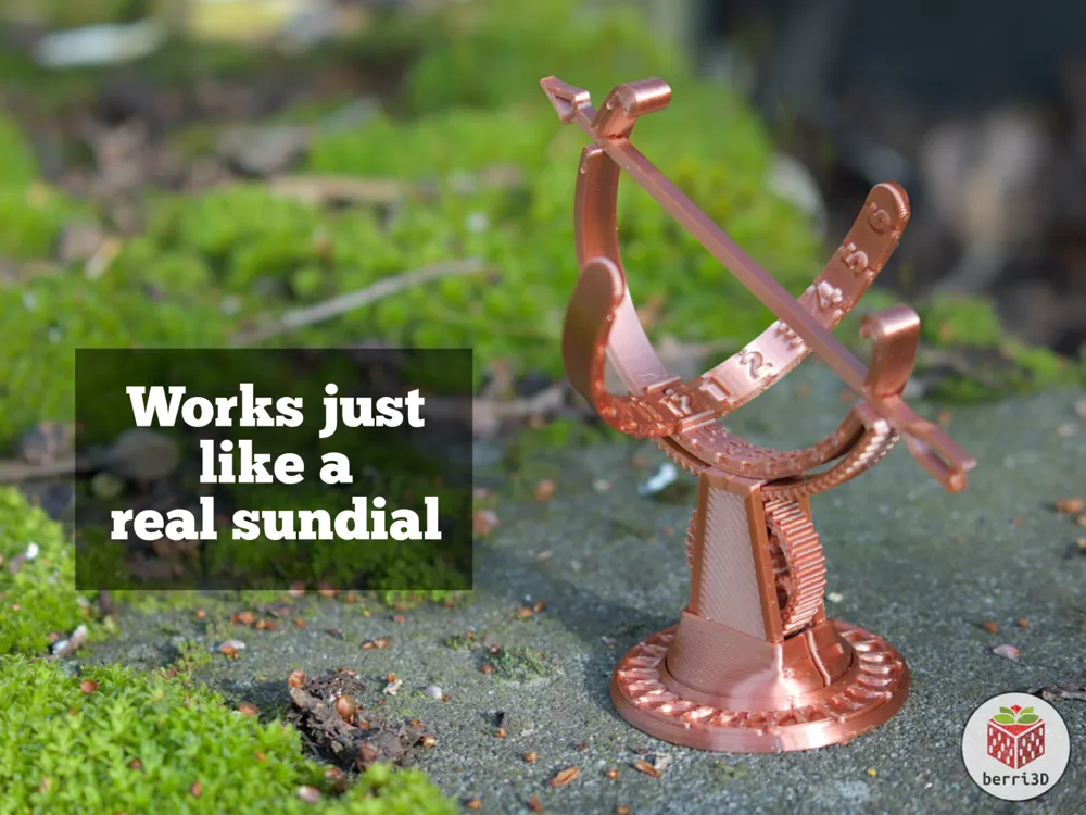 Armillary Sphere Sundial Kit Card - Free 3D Print Model - MakerWorld