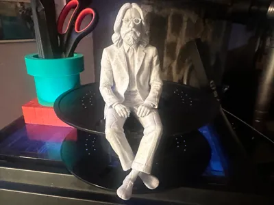 John Lennon Abbey Road Shelf Sitter - Free 3D Print Model - MakerWorld