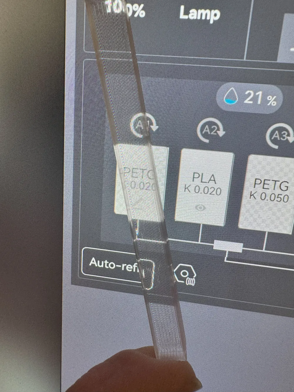 Bambu Lab Translucent PETG Filament Glass Profile by TheIceBurge ...