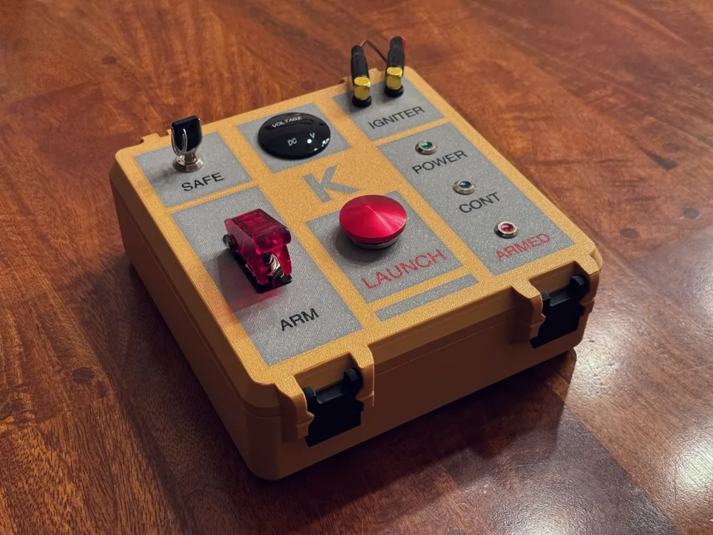 Rocket Launch Control Board by dkrenelka - MakerWorld
