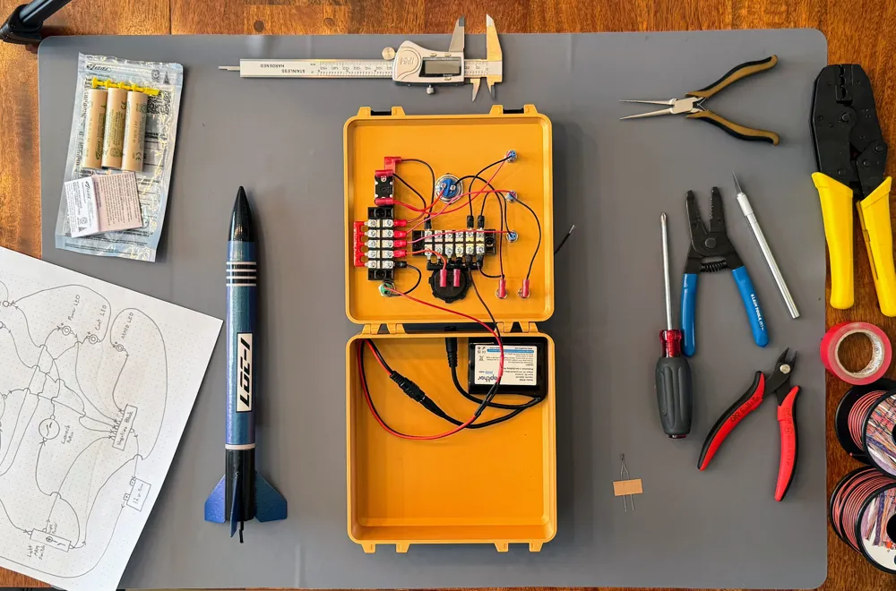 Rocket Launch Control Board - Free 3D Print Model - MakerWorld