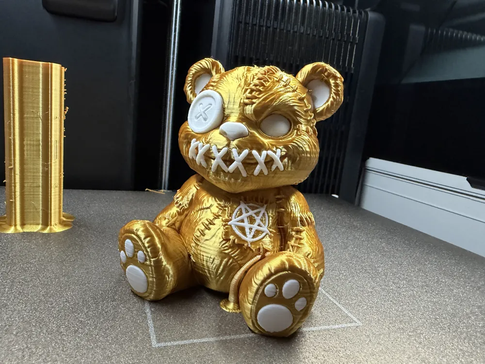 Horror Teddy Bear – The Spooky Friend - Free 3D Print Model - MakerWorld