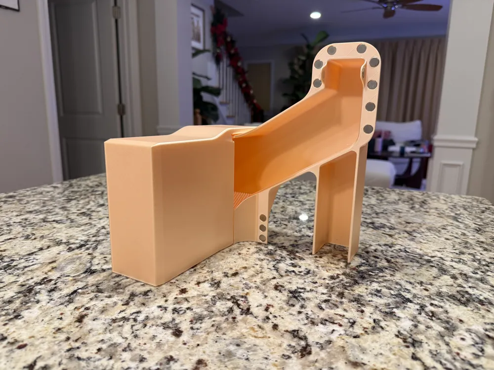 Fully Enclosed Magnetic Detachable Waste Chute V2 - Free 3D Print Model ...