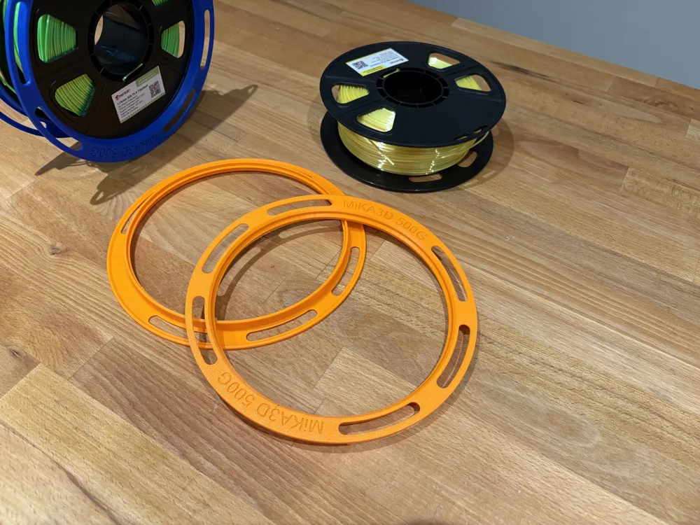 Mika3D-500g-Spool-Adapter - Free 3D Print Model - MakerWorld