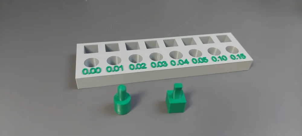 Tight tolerance test and tightness tool by carlosskarba - MakerWorld
