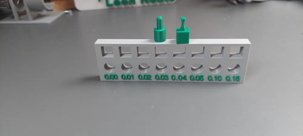 Tight tolerance test and tightness tool by carlosskarba - MakerWorld