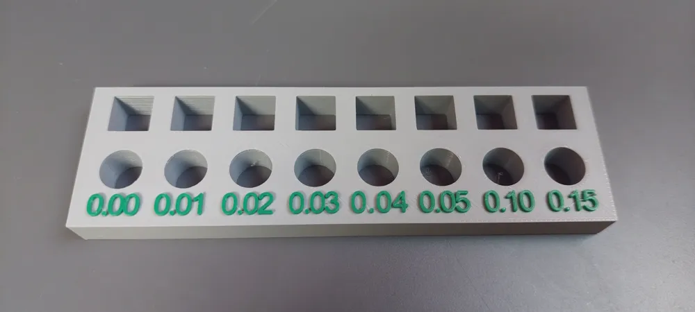 Tight tolerance test and tightness tool by carlosskarba - MakerWorld
