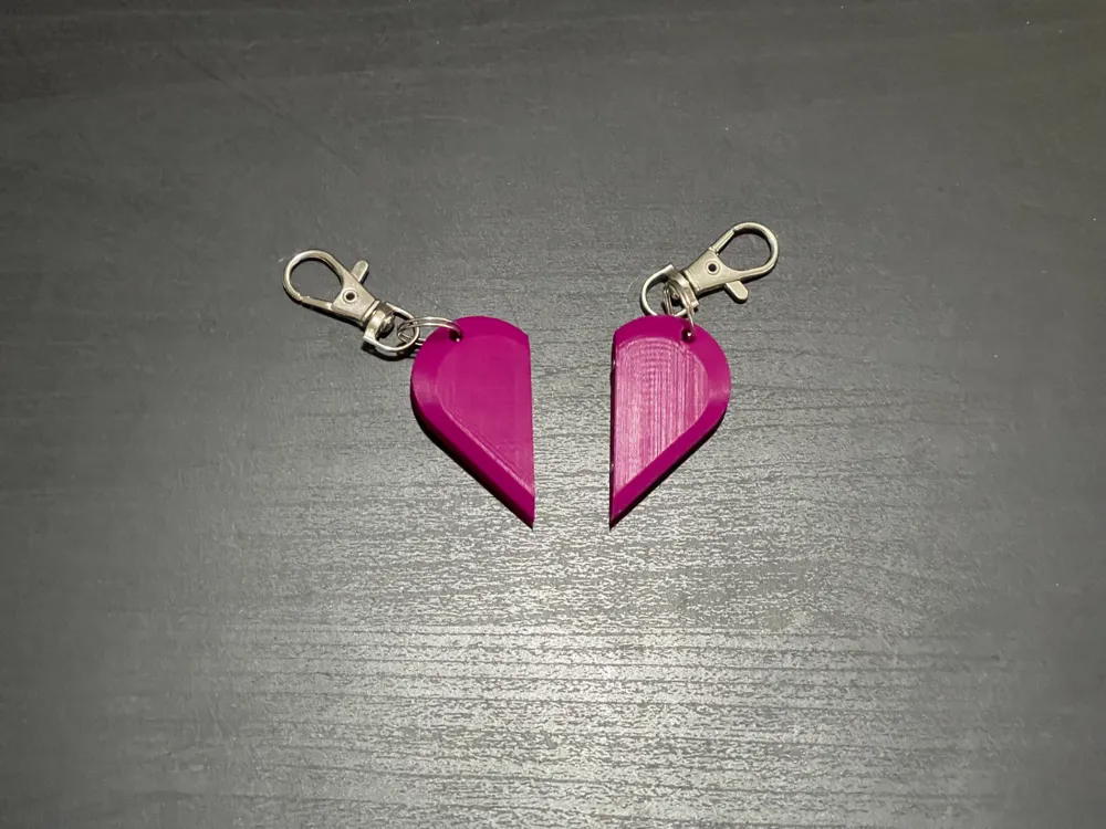 Broken Hearts - key rings/necklace with magnets. by MalcTheOracle ...