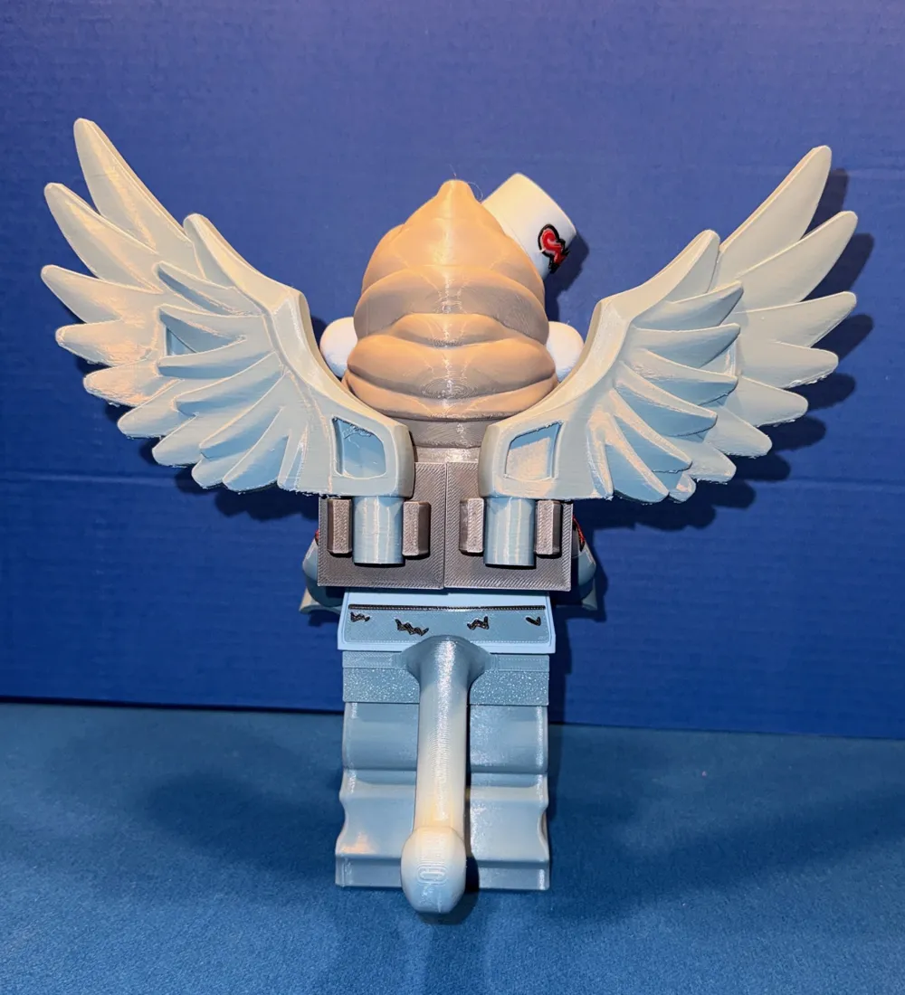 Flying Monkey MegaFigure (5:1 Scale) - Free 3D Print Model - MakerWorld