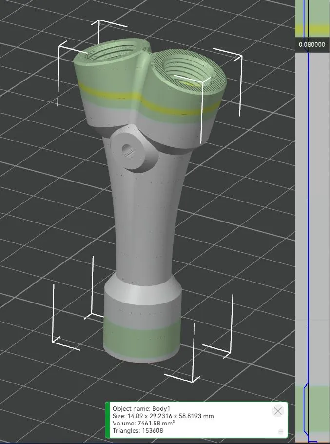 Bambu Lab reliable Y-Splitter 1/8" fitting by Alex - MakerWorld