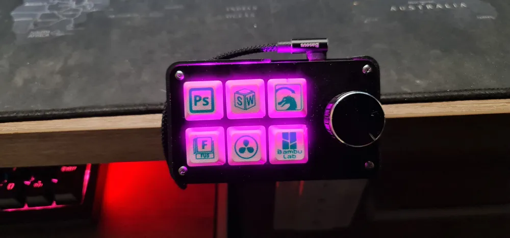 Custom Macro Keys for Control Panel – 0.2mm Nozzle by Rene Czerner ...