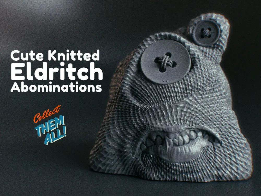 Cute Knitted Eldritch Abomination by MakerManiac MakerWorld: Download ...