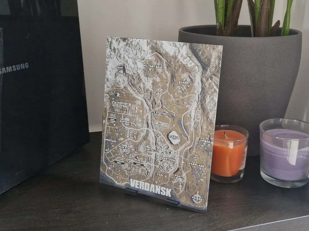 Call Of Duty Verdansk Map HUEFORGE - Free 3D Print Model - MakerWorld