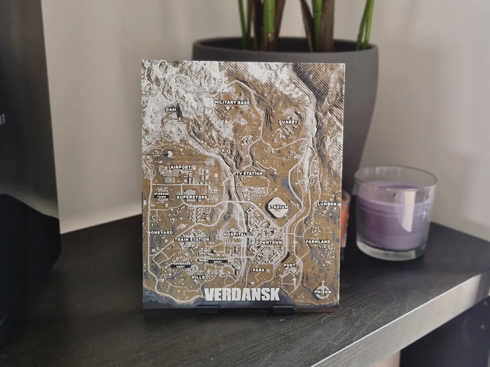 Call Of Duty Verdansk Map HUEFORGE - Free 3D Print Model - MakerWorld