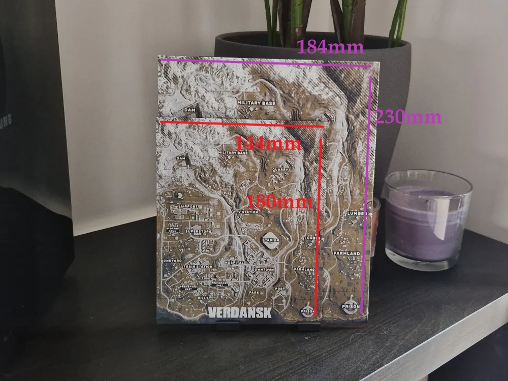 Call Of Duty Verdansk Map HUEFORGE - Free 3D Print Model - MakerWorld