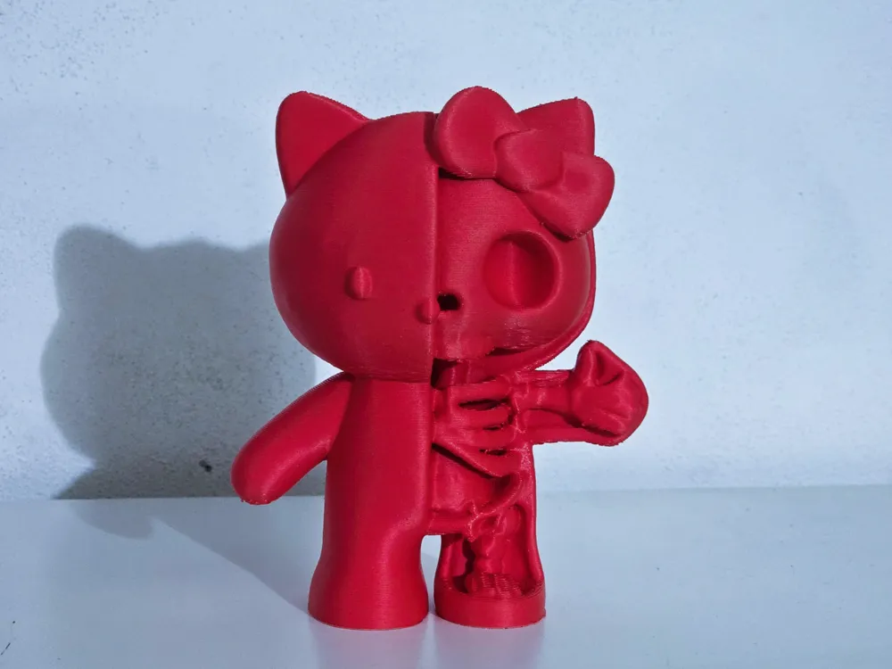 Hello Kitty anatomy figure by dubmehard MakerWorld: Download Free 3D Models