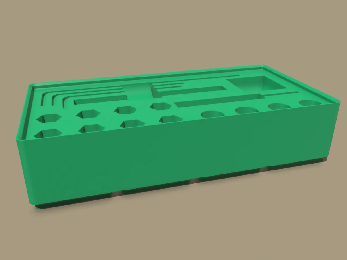 Gridfinity Bambu Lab Tools Box - Free 3D Print Model - MakerWorld