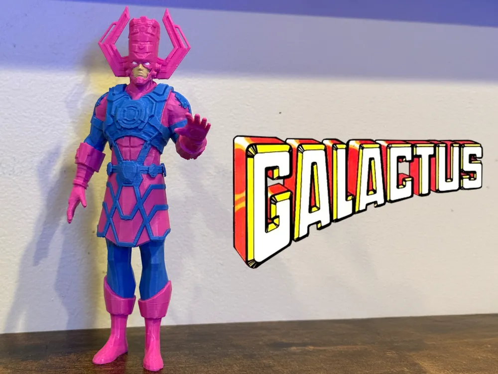 Galactus Statue - Full Color by Joce's Designs MakerWorld: Download ...