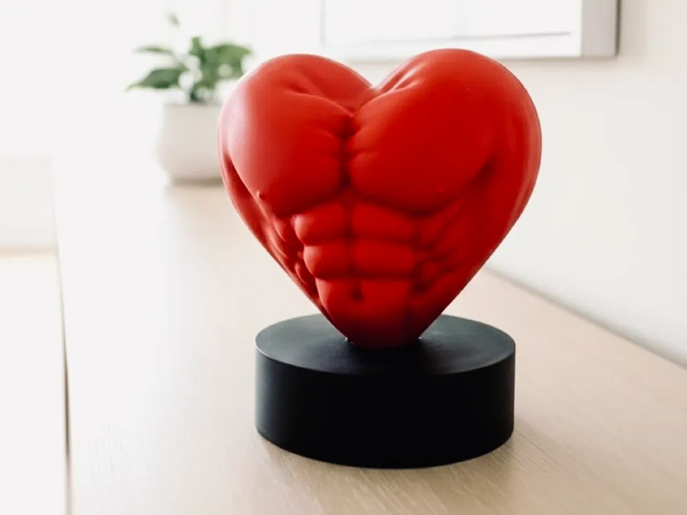 Heart of Steel - Free 3D Print Model - MakerWorld