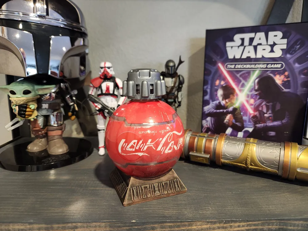 Star Wars Disneyland CocaCola Bottle Display Stand - Free 3D Print ...