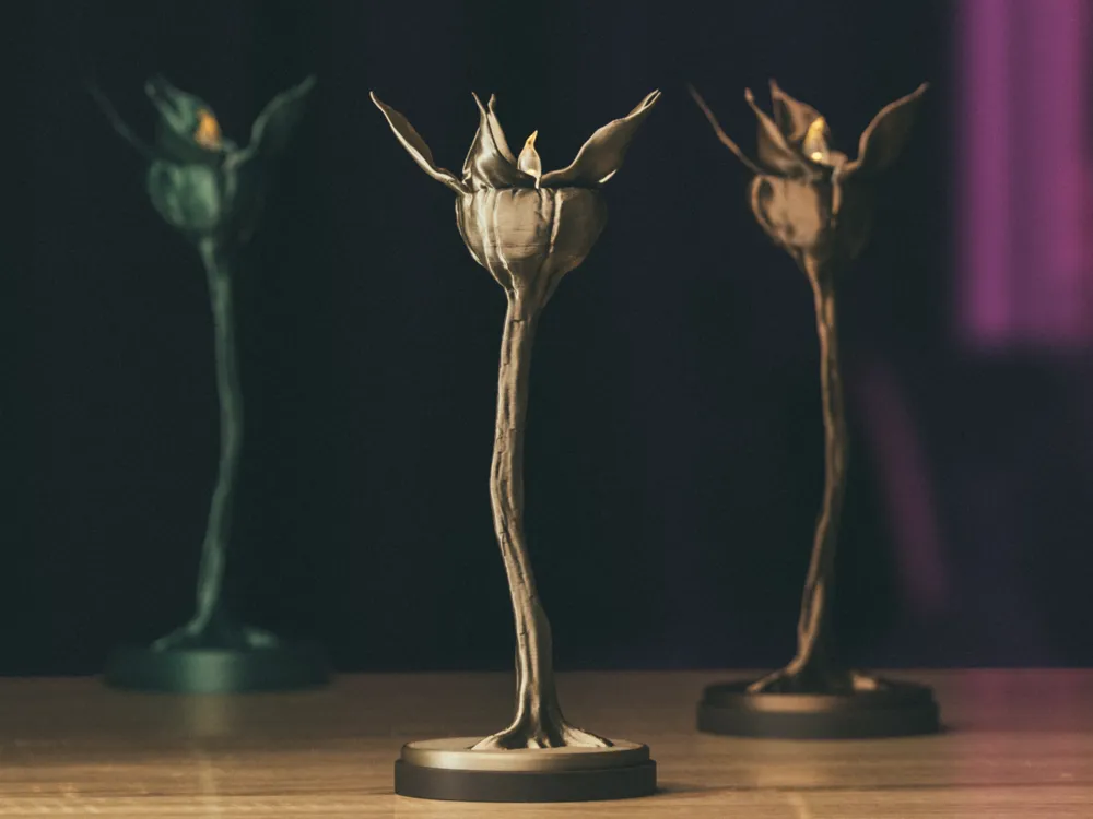 Flower Tea Light holder - Free 3D Print Model - MakerWorld