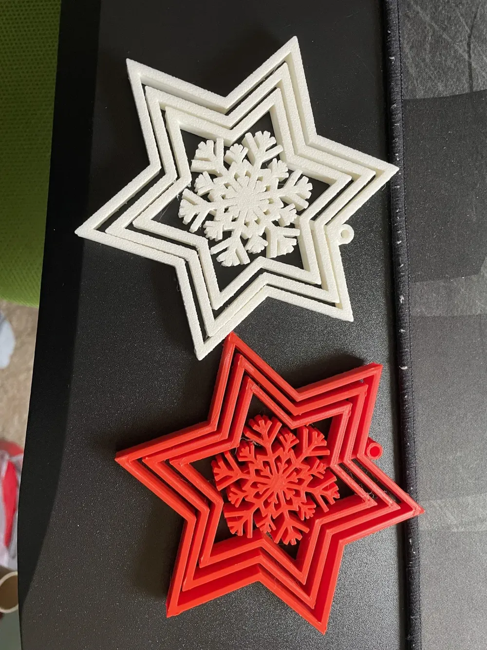 Christmas tree snowflake - Free 3D Print Model - MakerWorld