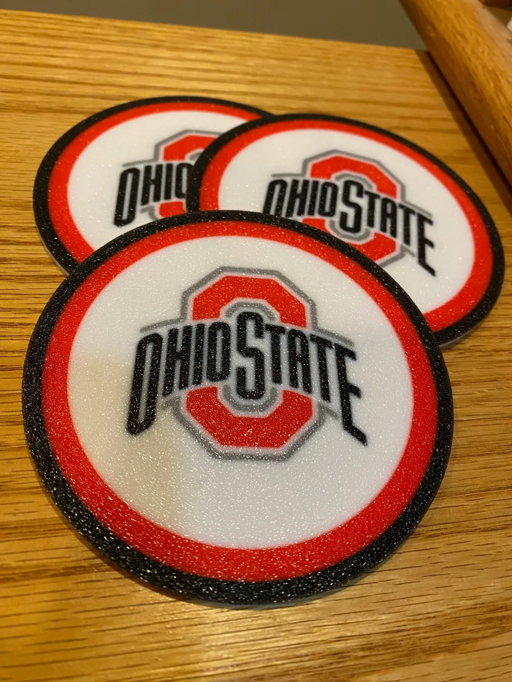 Ohio State Coaster "Full Set" Coaster, Caddy w/Full Color Top by CYBR3D ...