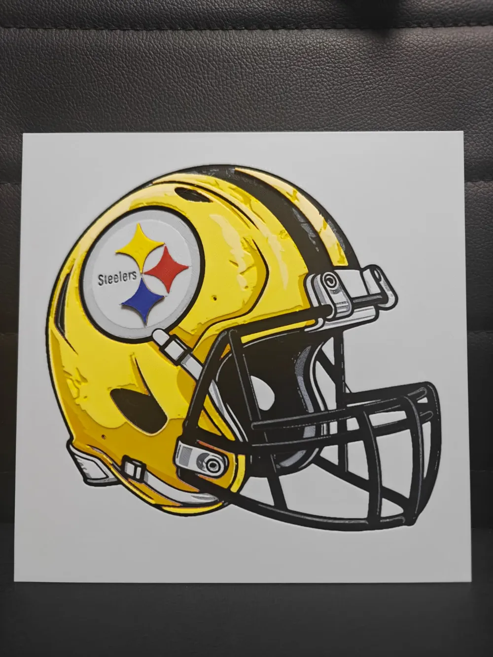 Pittsburgh Steelers Helmet Logo - Free 3D Print Model - MakerWorld