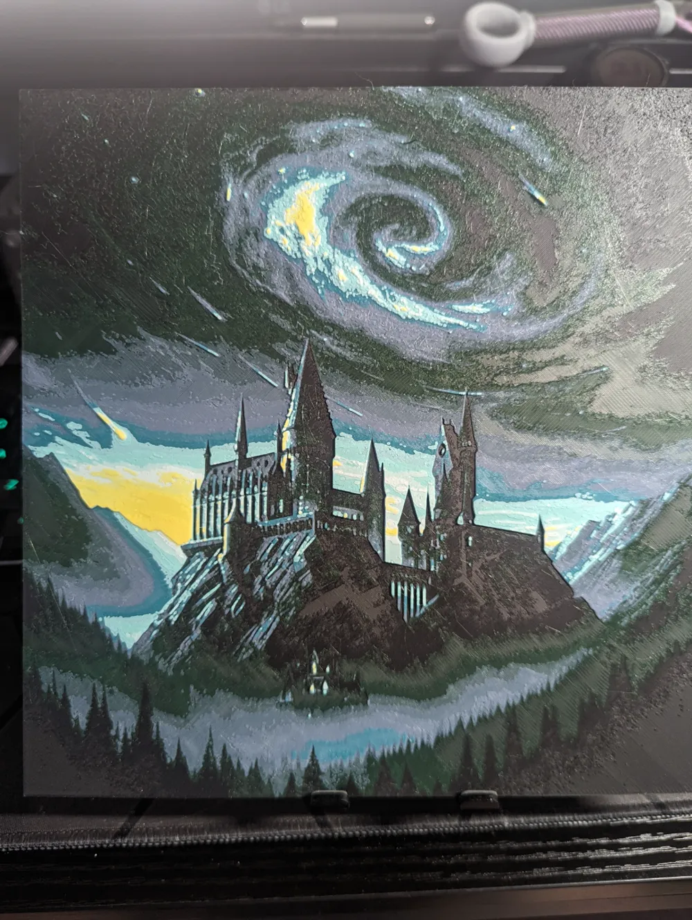 Hogwarts hueforge by the_bearded_jedi - MakerWorld