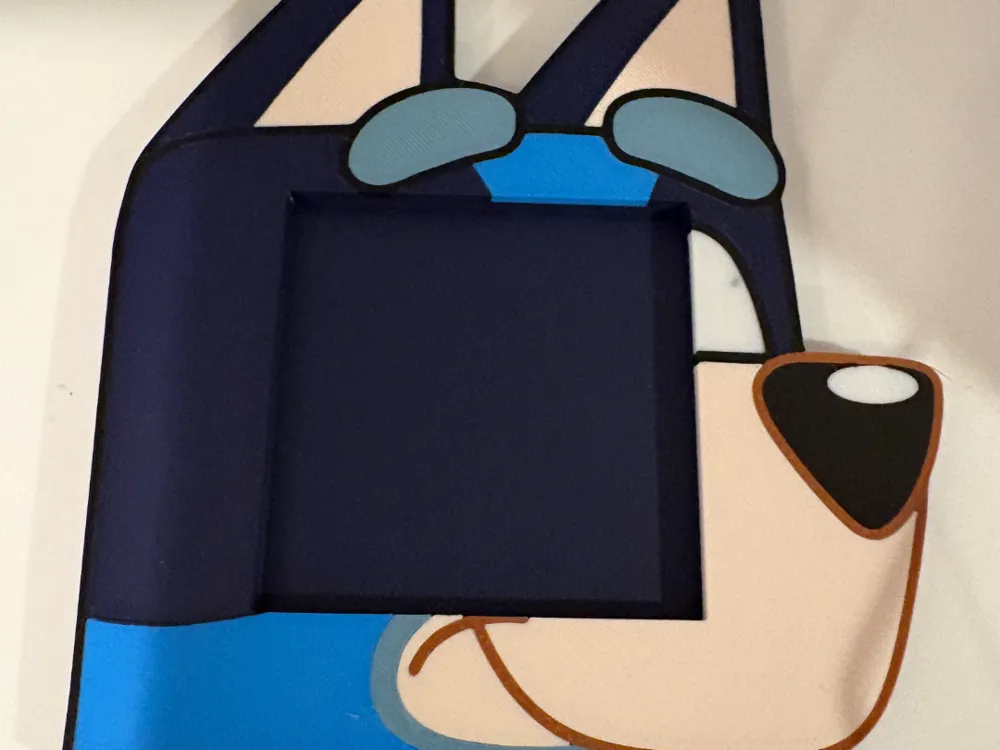 Bluey Sticky note holder by Elmo911 MakerWorld: Download Free 3D Models