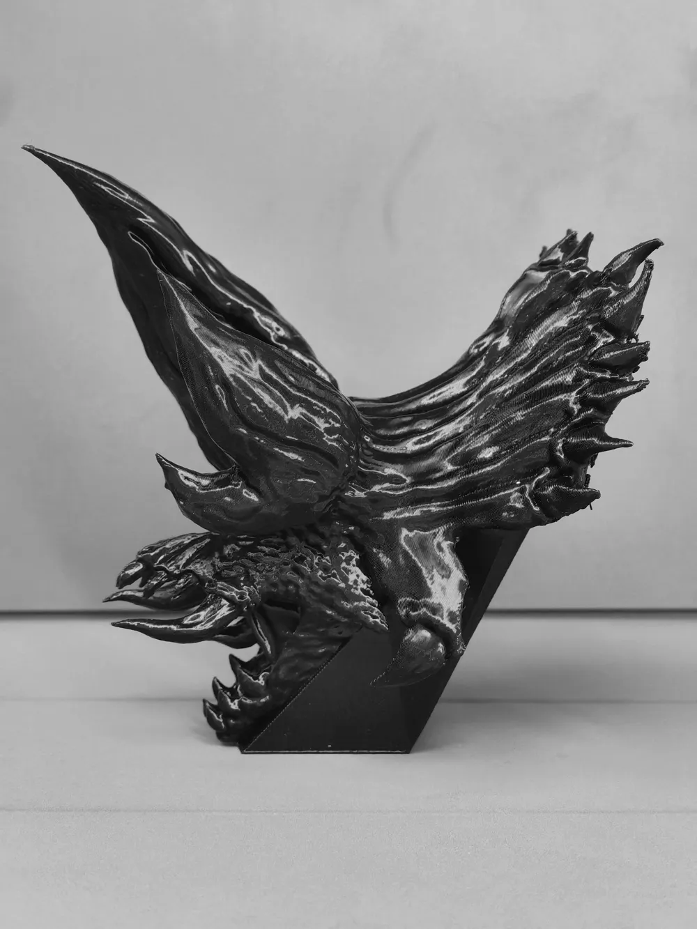 Monster Hunter Bloodbath Diablos Head Sculpt by 大葱嚼嚼嚼 MakerWorld ...