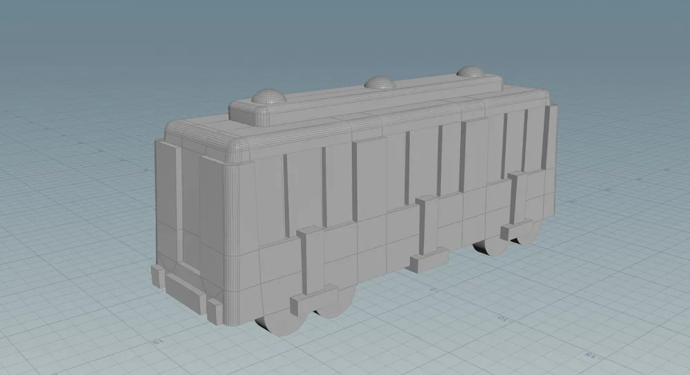 Ticket to Ride - Train - Free 3D Print Model - MakerWorld
