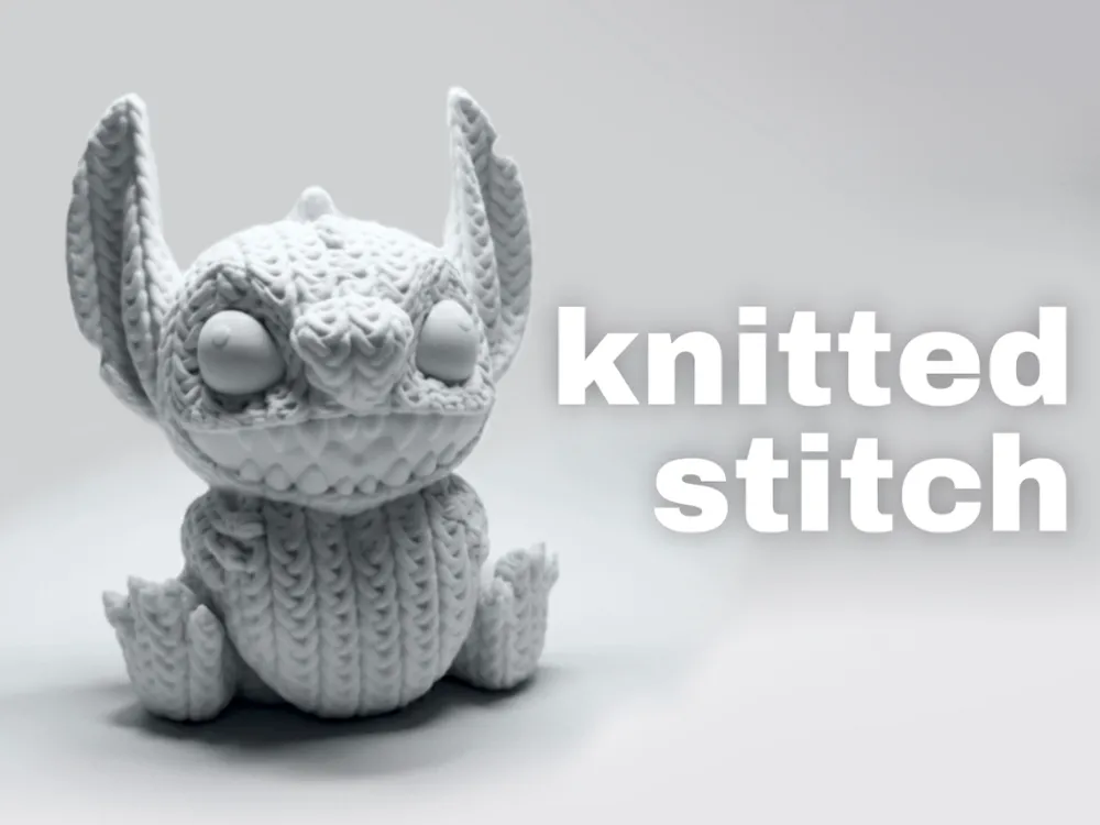 Lilo & Stitch Crochet Stitch - Free 3D Print Model - MakerWorld