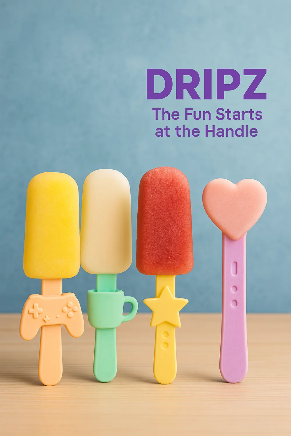 DRIPZ | Fun Popsicle Sticks - Free 3D Print Model - MakerWorld