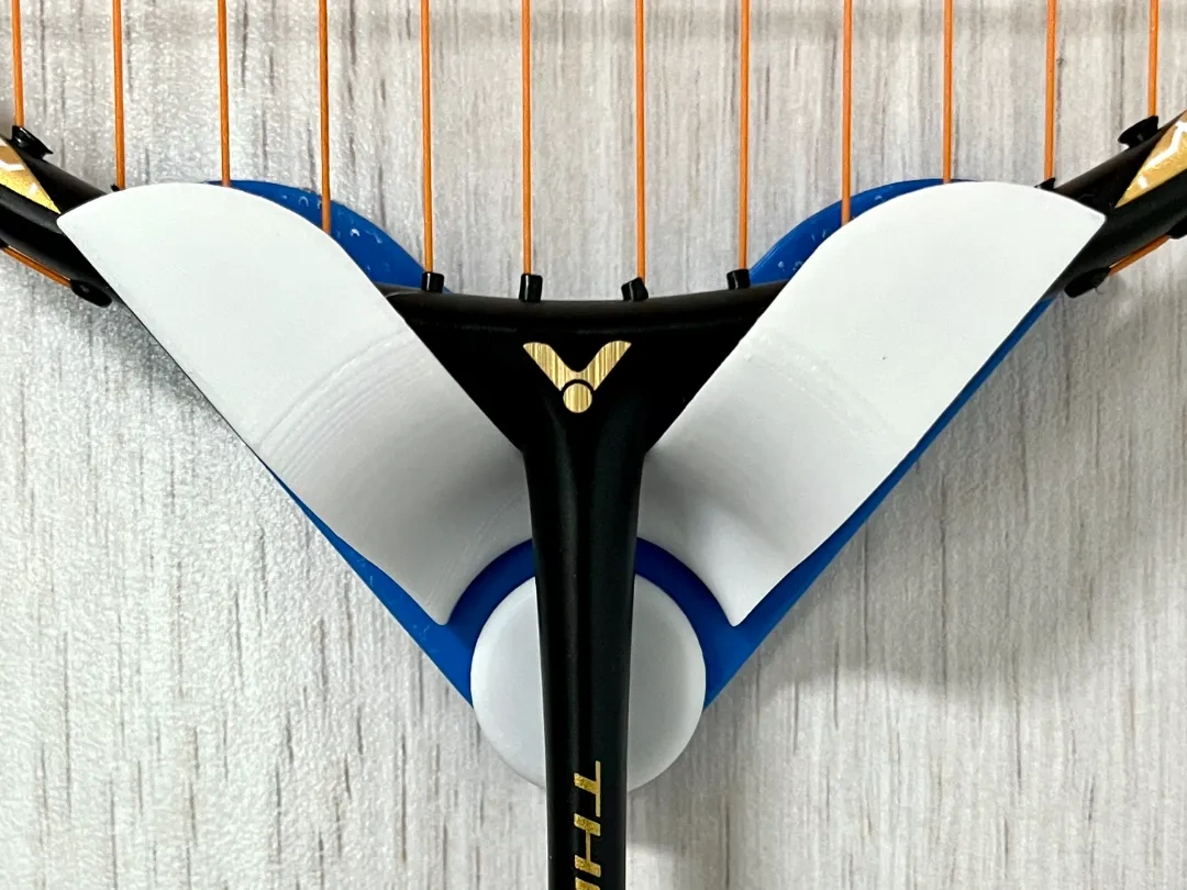 Badminton Racket Hook - Victor Logo by bingguo MakerWorld: Download ...