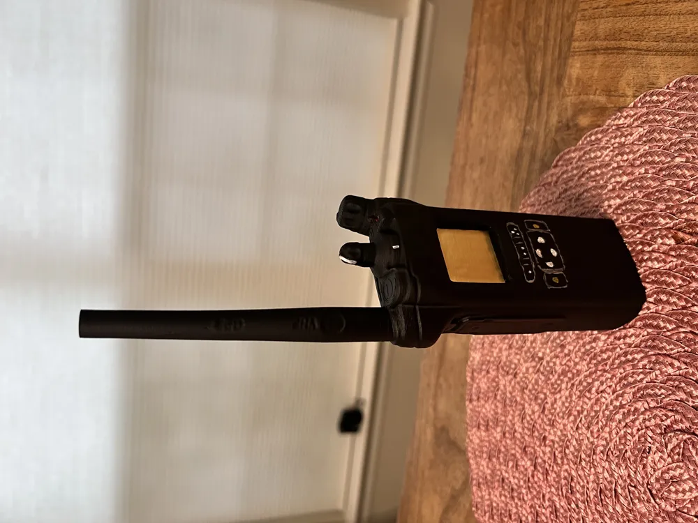 Motorola APX 6000 VHF Radio model - Free 3D Print Model - MakerWorld