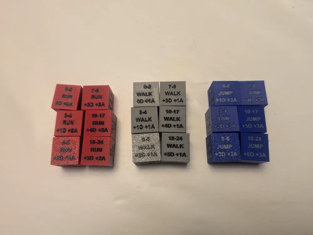 Battletech Movement Dice by 5 toed sloth MakerWorld: Download Free 3D ...