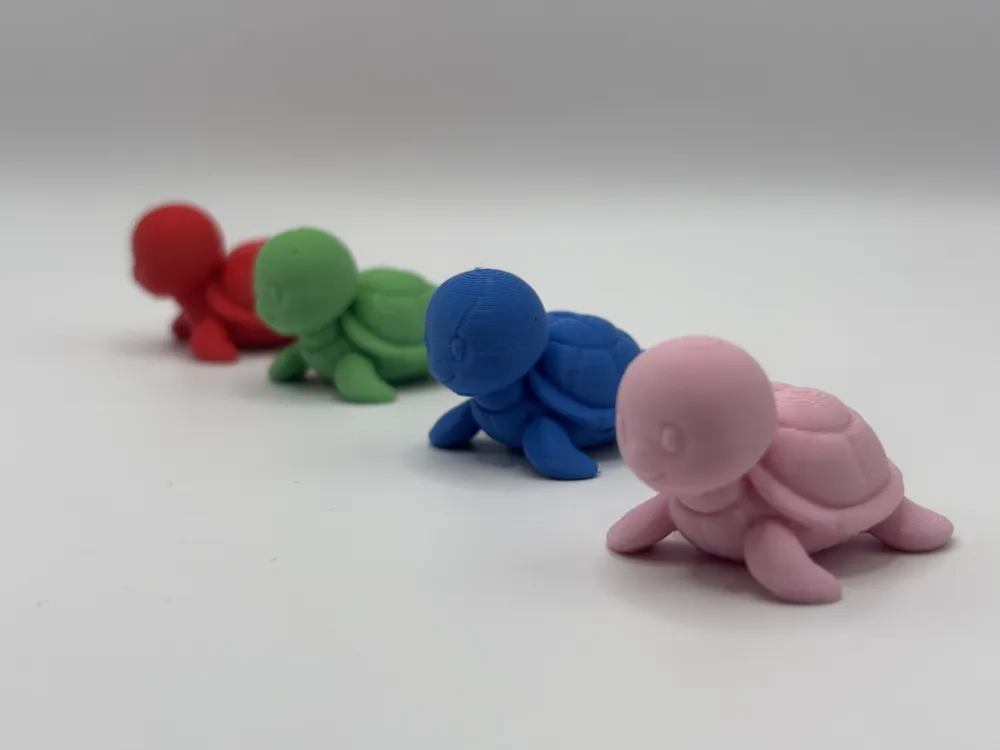 Cute Turtle 24 min print by Bendixen MakerWorld: Download Free 3D Models