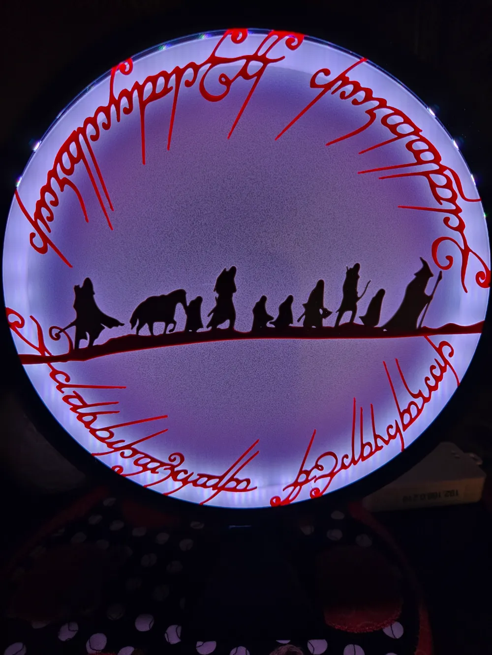 Ring lamp - colorized replaceable panels Remixed by user_1736190843 ...